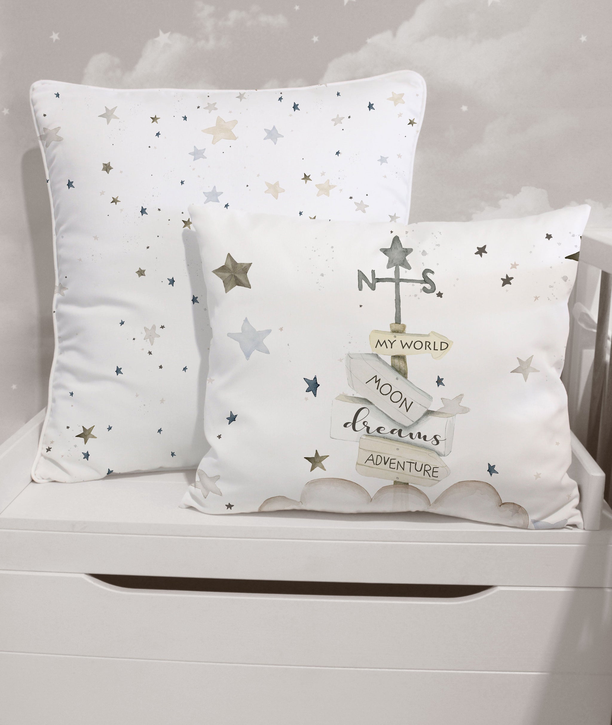Personalized children's cushion FANTASY SIGNS